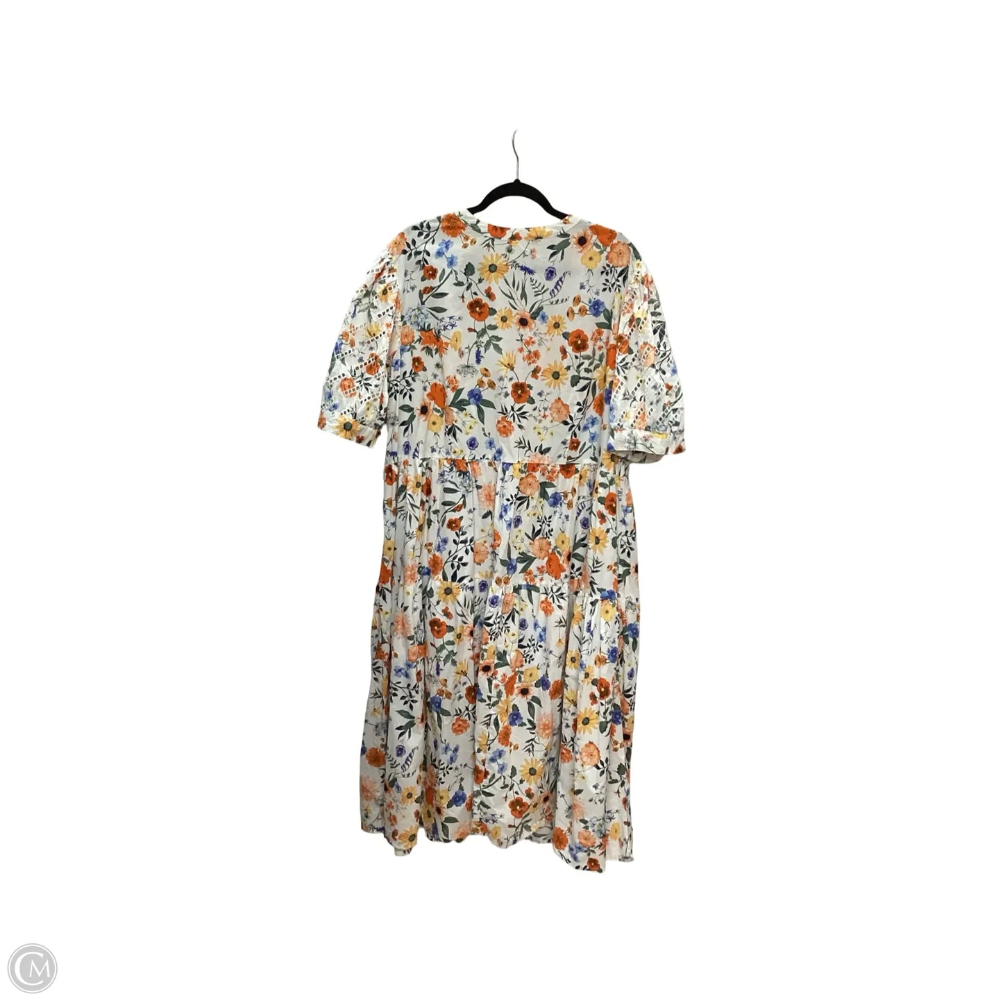 Dress Casual Midi By St Johns Bay In Floral Print, Size: 2x – Clothes ...